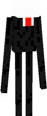 Minecraft Mob Editor | slender man | Tynker