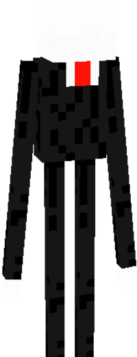 Minecraft Mob Editor | slender man | Tynker