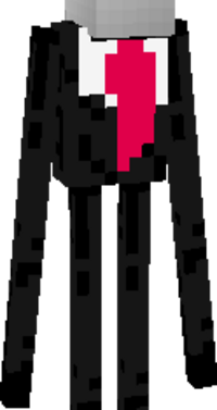 Minecraft Mob Editor | slender man | Tynker