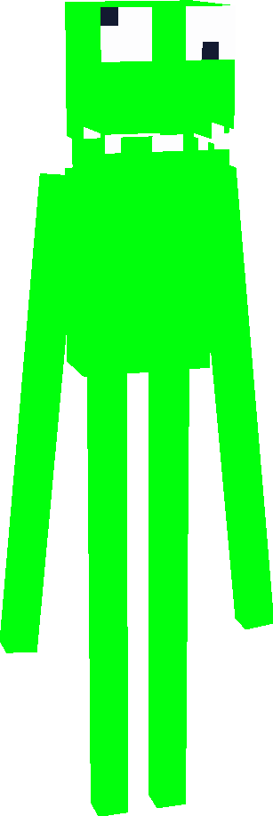 Minecraft Mob Editor | green rainbow friend | Tynker