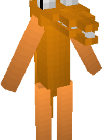 Minecraft Mob Editor | rainbow friend orange | Tynker