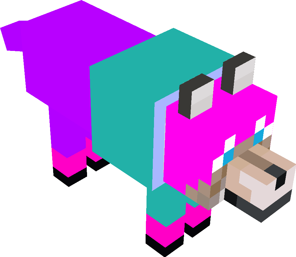 Minecraft Mob Editor | cute Wolf | Tynker