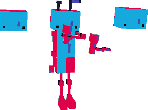 Minecraft Mob Editor | Corrupted of Hex From Friday Night Funkin | Tynker