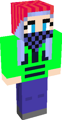 Minecraft Skin Editor | Itsy Bitsy Teeny Weeny Orange Polka Dot Beanie ...