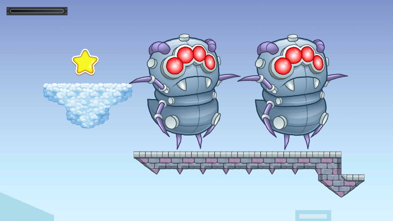 Platformer Game difficulty level 2 | Tynker