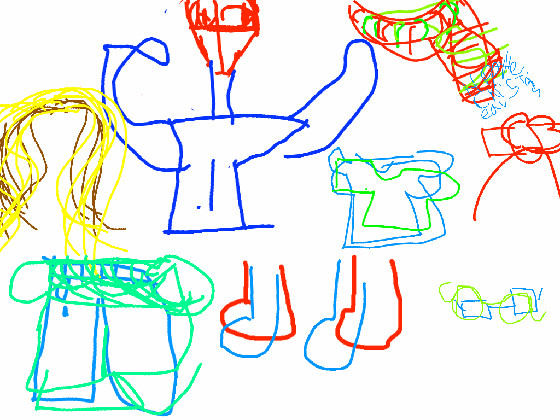 lila’s dress up sorry for the bad art please like I only have I have ...